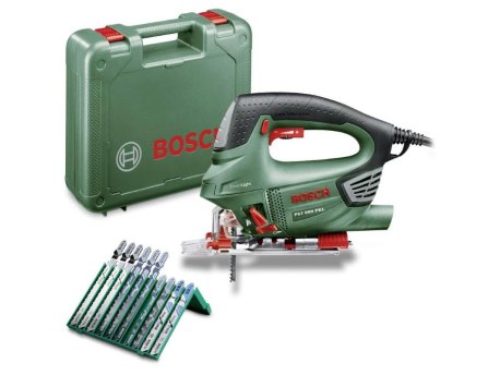 BOSCH zeleni alat PST 900 PEL Električna Ubodna testera + set testerica 06033A0201