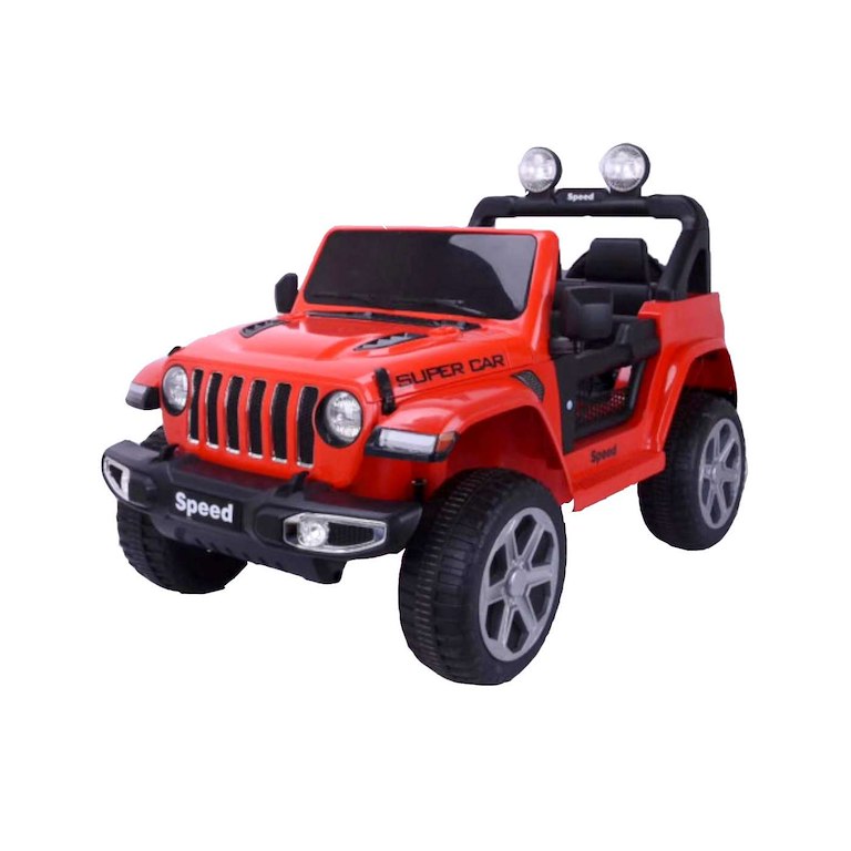 Džip JEEP Rubicon Y-MB937, Crveni