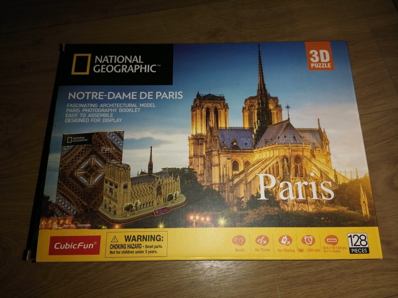 3D Puzzle, Notre Dame de Paris