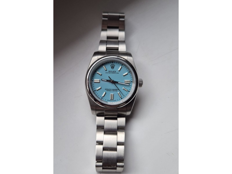 Rolex tiffany oyster perpetual