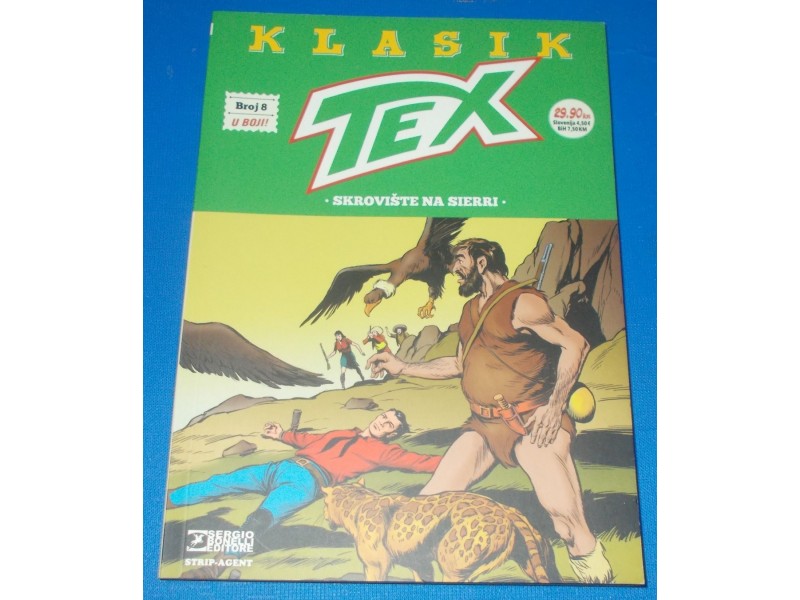 TEX Klasik br. 8 u boji ( strip agrnt )