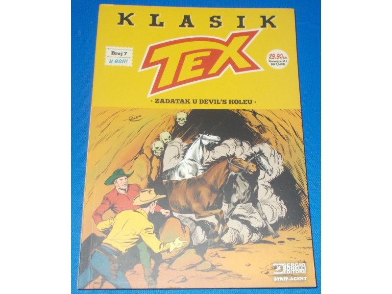 TEX Klasik br. 7 u boji ( Strip - agent )