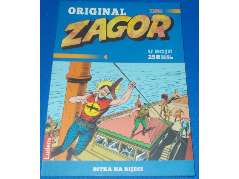 Original ZAGOR u boji br.4 Ludens