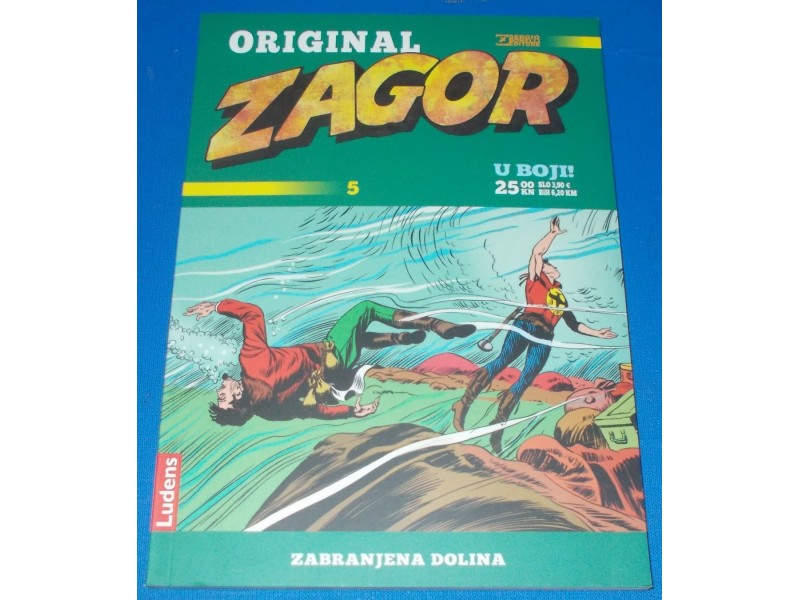 Original ZAGOR u boji br. 5 Ludens