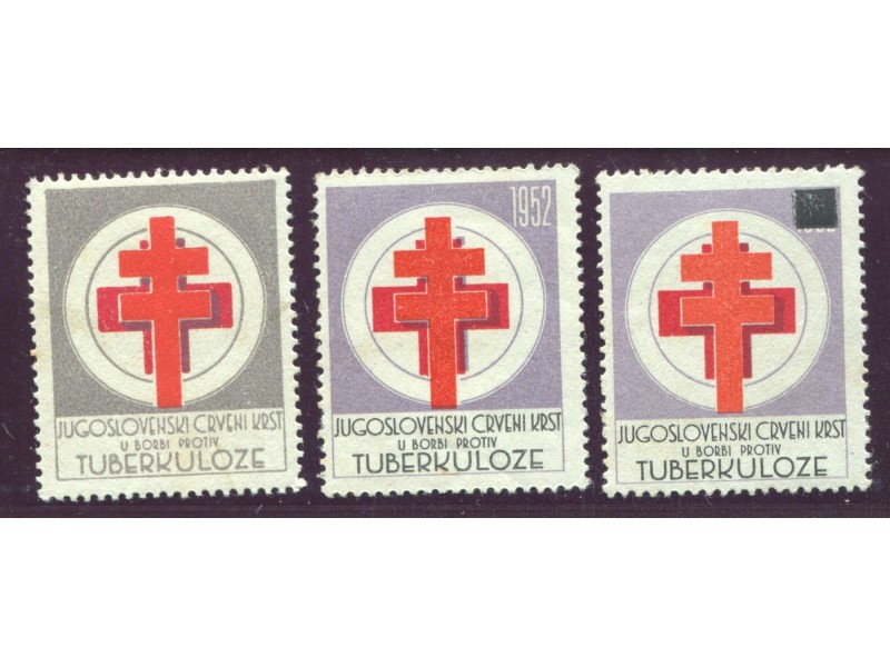 Jugoslavija, TBC 1950 , 1952, 1954