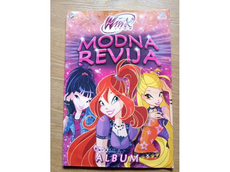 Winx club - MODNA REVIJA - 9 KARTICA I 2 KOVERTE
