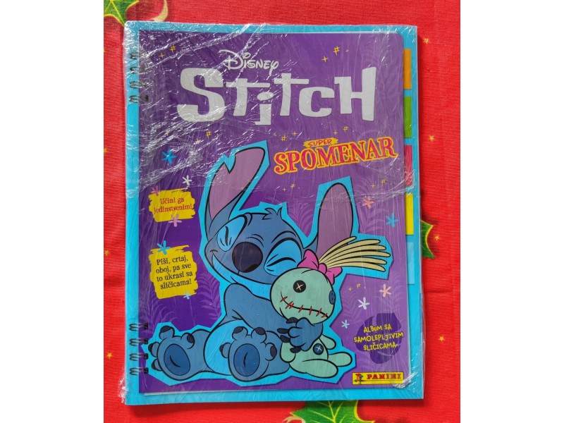 STITCH SPOMENAR prazan