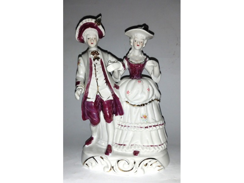 FIGURA, TRBUH za LAMPU - STARI PORCELAN, ZIG, 25x16cm