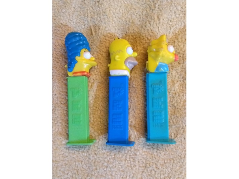 PEZ figurice SIMPSONOVI
