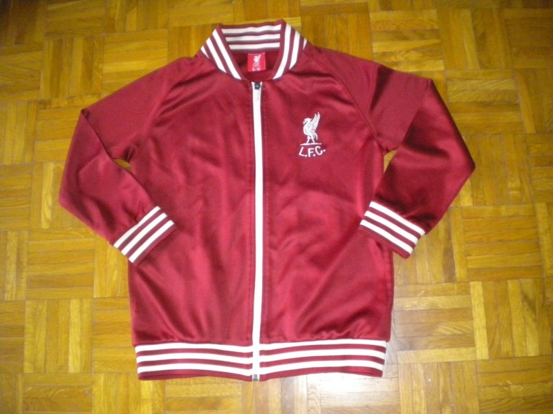 LFC Juniors Shankly Track Jacket Red, LIVERPOOL
