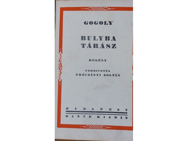 Bulyba Tarasz Gogoly