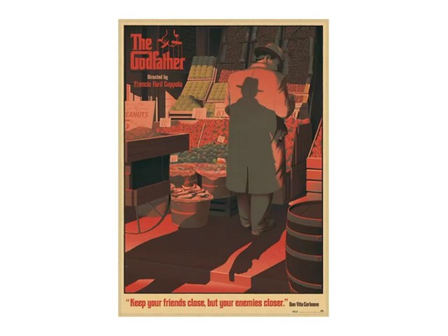 The Godfather poster 42x30