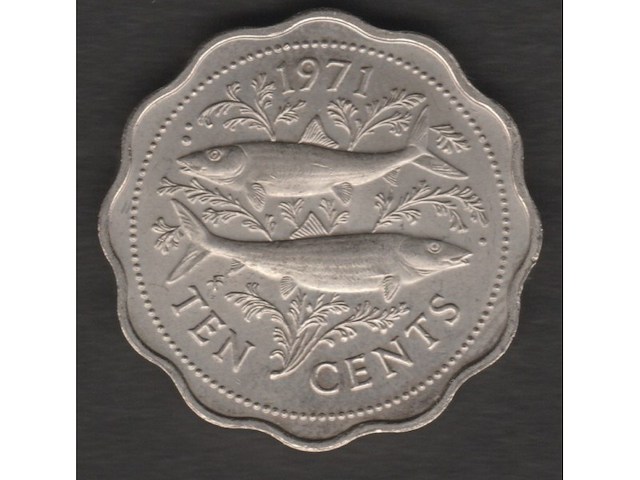 10 Cents - 1971 - Bahamas,Bahami