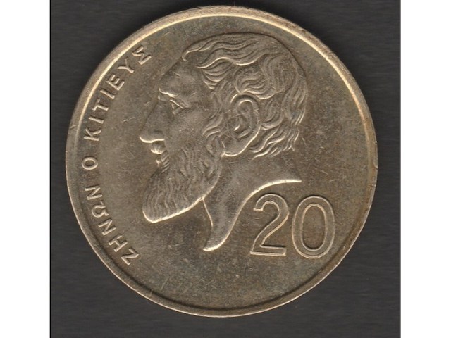 20 Cents - 1990 - Cyprus, Kipar
