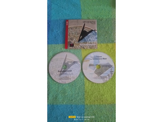 2 CD ROM - GEOGRAFIJA DANAS NA NEMACKOM