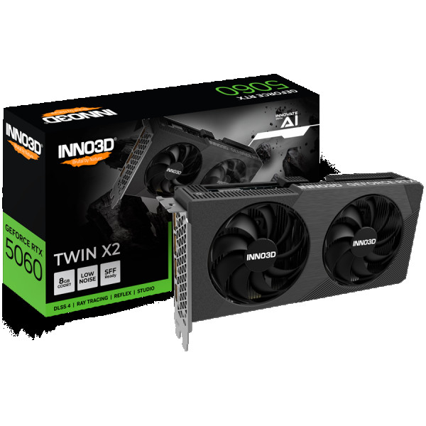 INNO3D GEFORCE RTX 5060 TWIN X2 ( N50602-08D7-195071N )