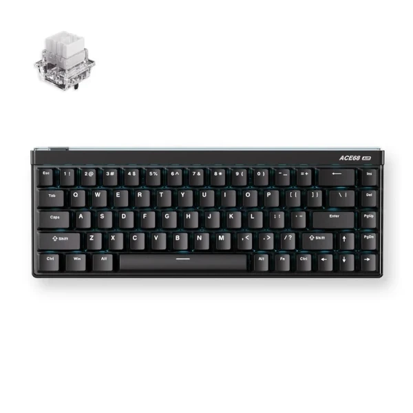 Gaming tastatura MCHOSE Ace 68 Air Ultra Esports Magnetic Switch aurora black