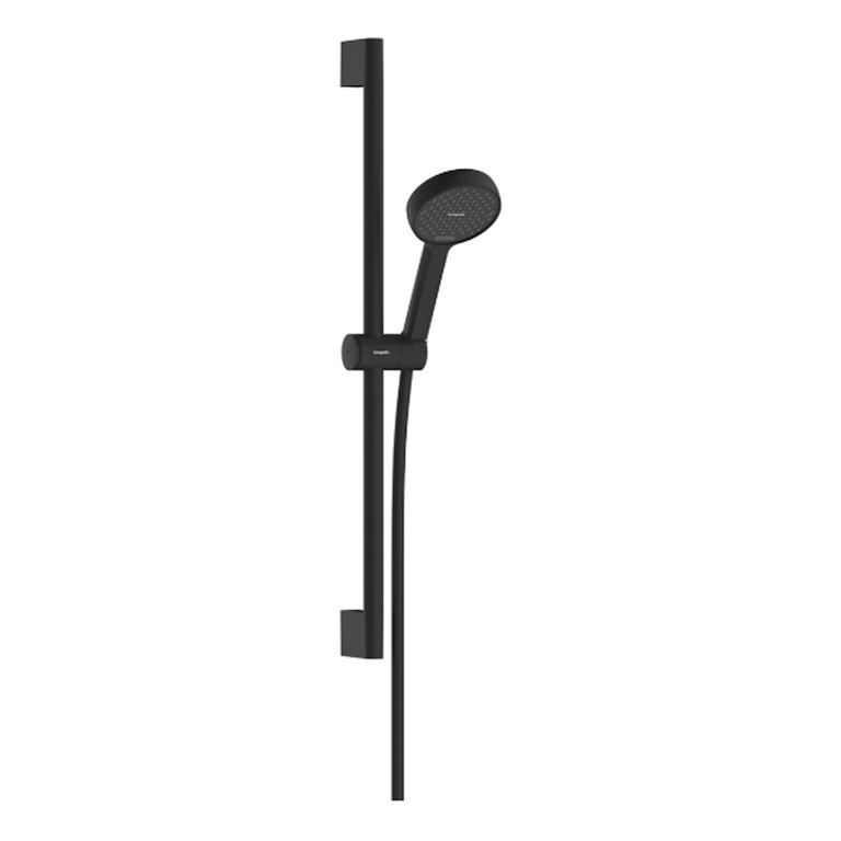 Hansgrohe Activera Select S 95 klizna šipka set matt black (L=65cm) EcoSmart 28044670