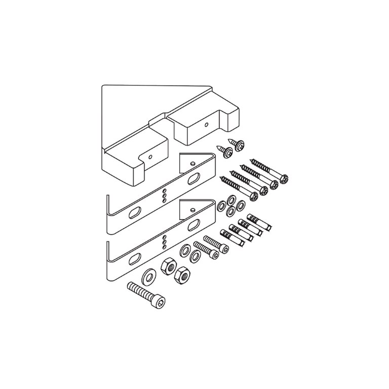 Hansgrohe ugaoni nosač za Pharo masazni stub 26214000