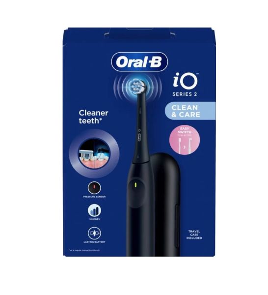 ORAL-B, IO2 BLACK, ELEKTRIČNA ČETKICA ZA ZUBE