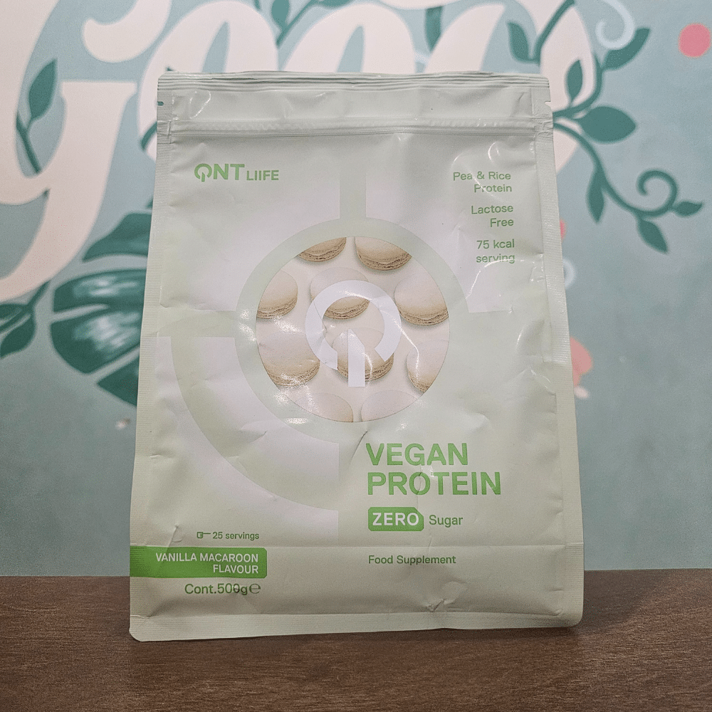 QNT – Vegan protein – Vanilla Macaroon 500g