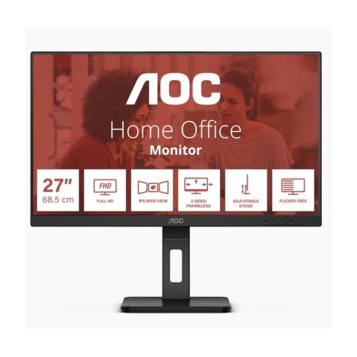 Monitor 27" AOC 27E3QAF IPS 1920x1080/75Hz/4ms/HDMI/DP/VGA