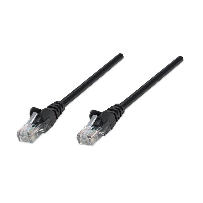 LAN UTP kabl intellinet 320757 Cat5e CCA/Black/2m