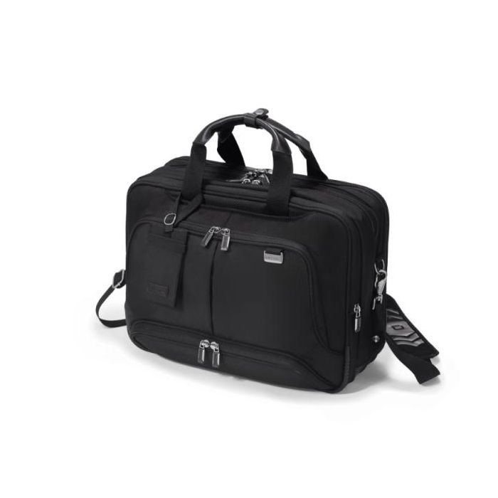 Torba za laptop Dicota Eco Top Traveller Twin Pro D30844-RPET 15.6" crna