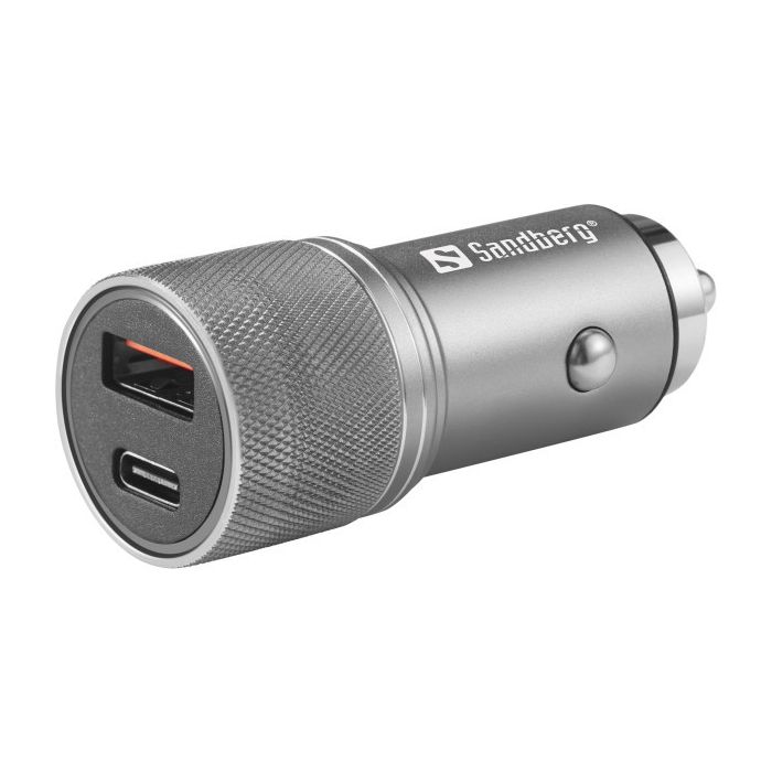 USB auto punjač Sandberg USB/USB-C 48W 441-50