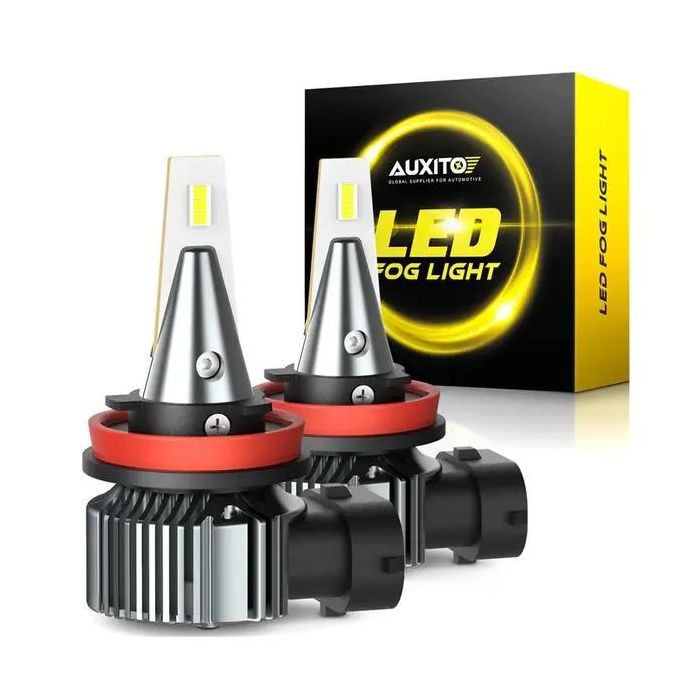 AUXITO LED Maglenke H11H8H16 – 6000 Lum Belo Svetlo H8-I9-W2 (PAR)