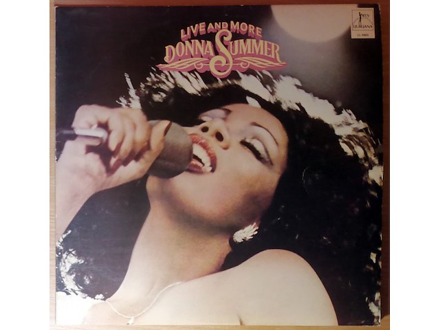 2LP DONNA SUMMER - Live And More (1980) ODLIČNA