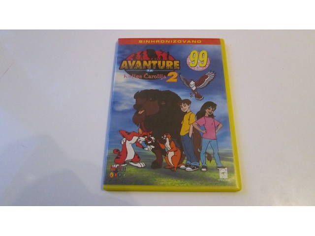 AVANTURE IZ KNJIGE CAROLIJA 2, DVD CRTANI FILM