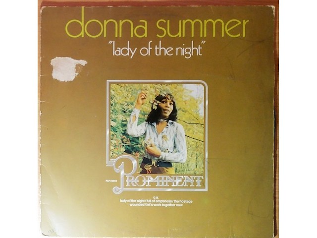 LP DONNA SUMMER - Lady Of The Night (1976) Holland, VG+