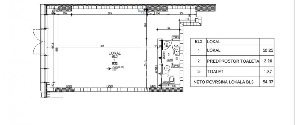 Bežanijska kosa I, 55m2, pr, nov ID#1455 209.900 €