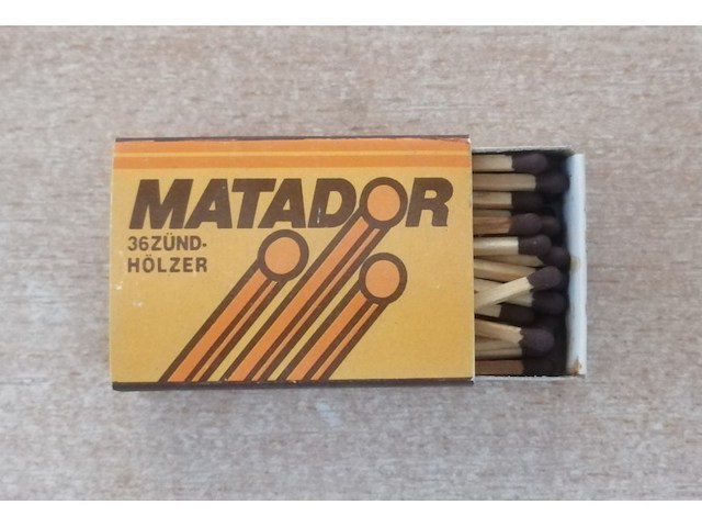 Vintage šibice MATADOR