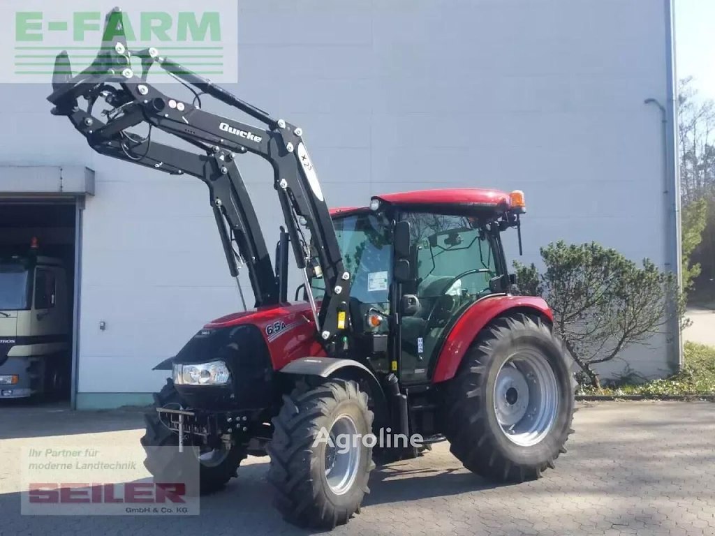 Case IH farmall 65 a + frontlader quicke x 2 s traktor točkaš