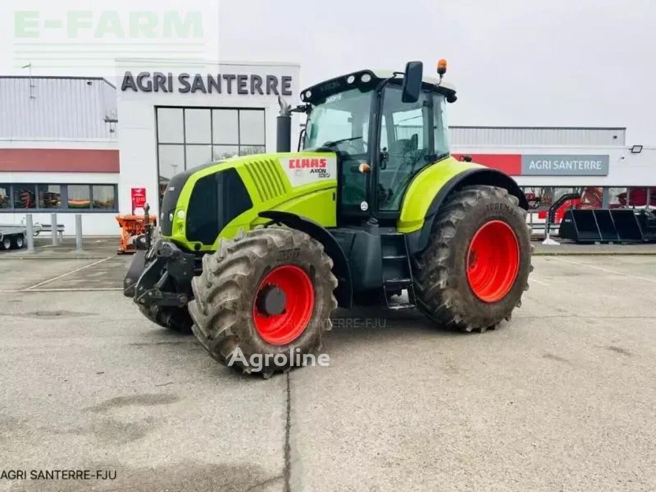 Claas axion 820 traktor točkaš