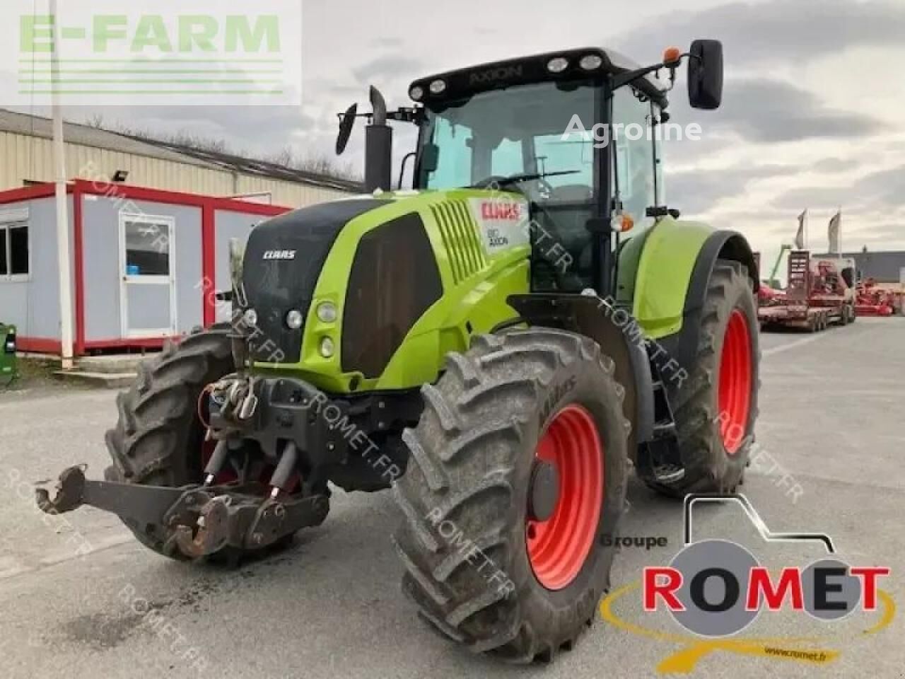 Claas axion 810 traktor točkaš