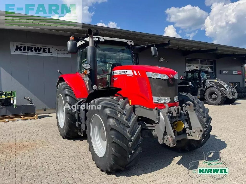 Massey Ferguson 7624 dynavt traktor točkaš