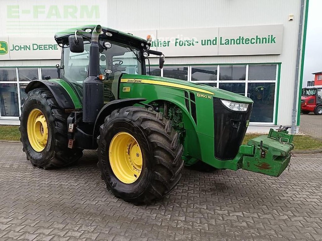 John Deere 8360r - neuer rumpfmotor traktor točkaš