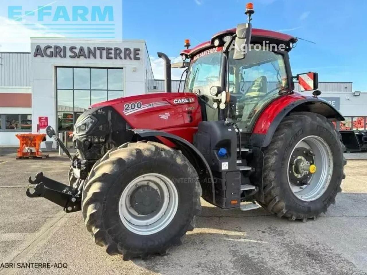 Case IH puma 200 cvx traktor točkaš