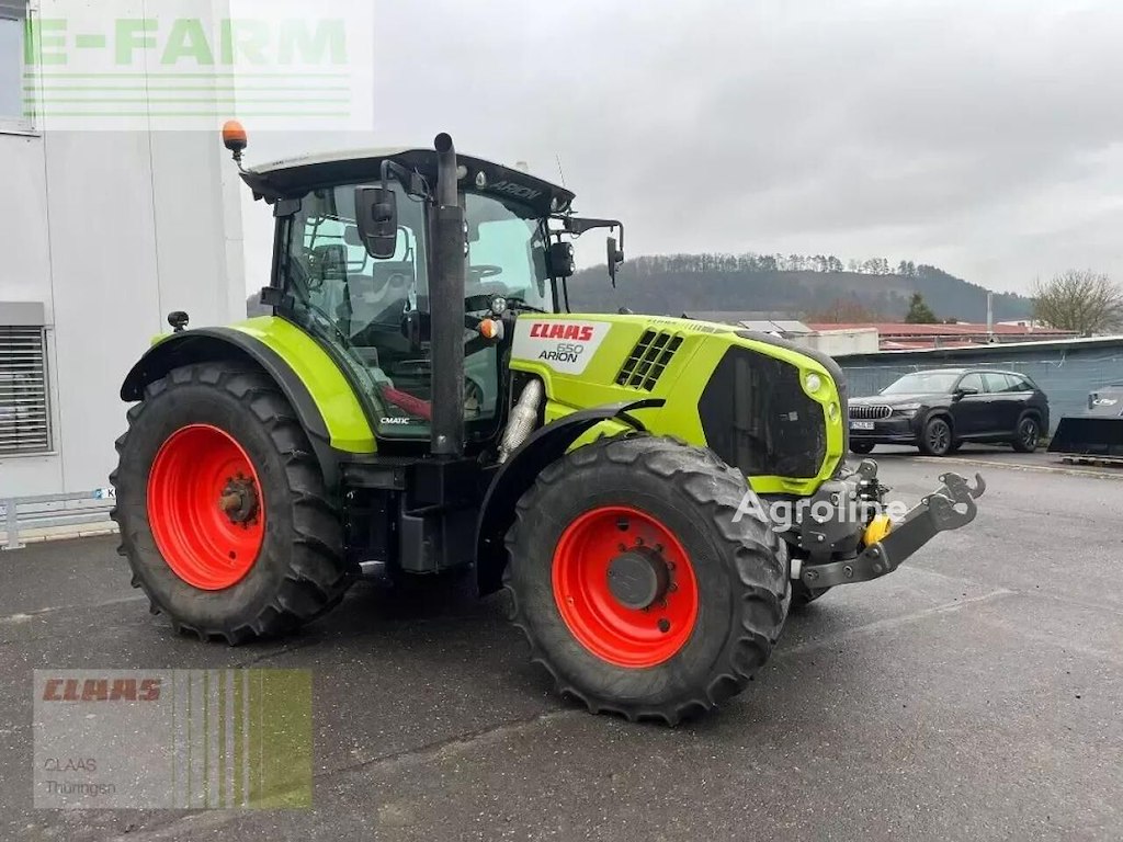 Claas arion 650 traktor točkaš
