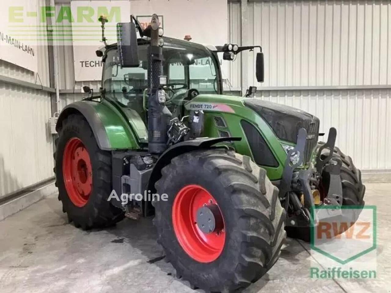 Fendt 720 vario s4 traktor točkaš
