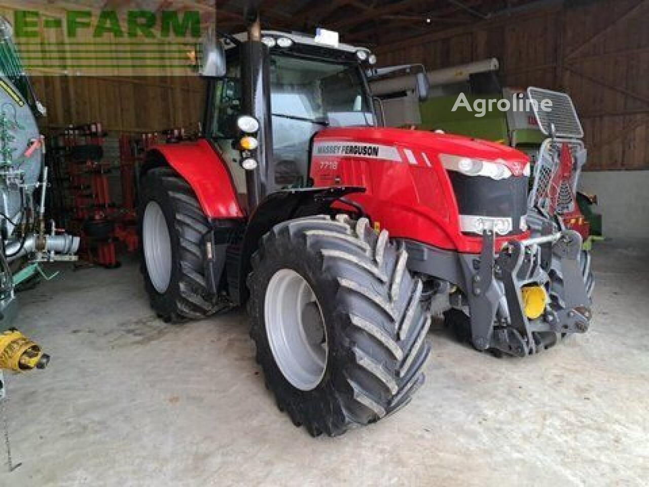 Massey Ferguson 7718 dyna vt traktor točkaš