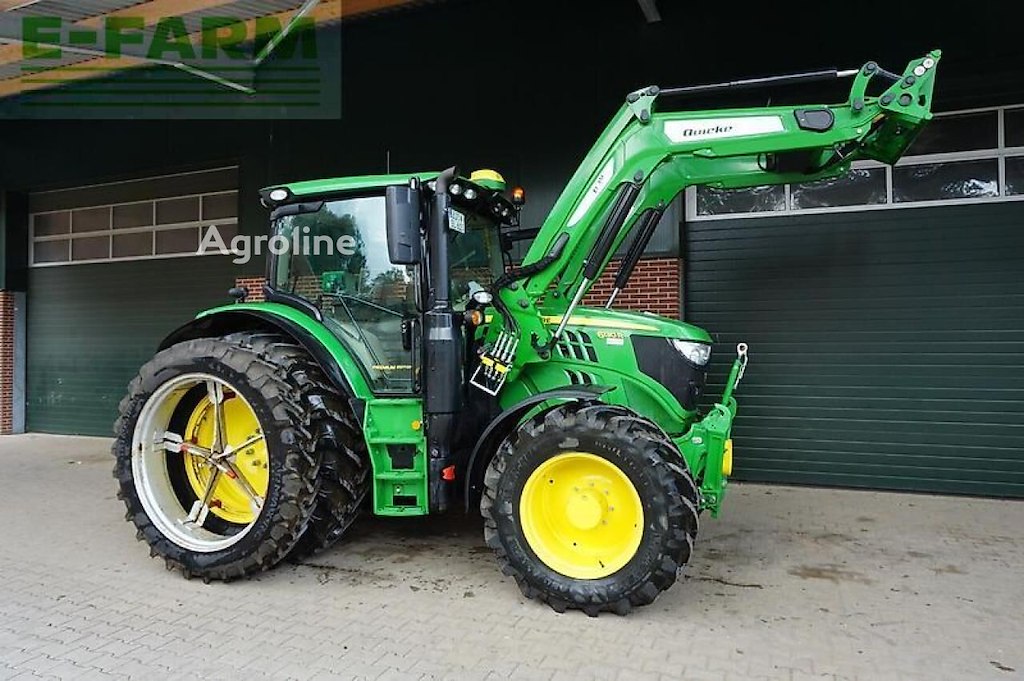 John Deere 6130r command pro fzw atr+ quicke q4m frontlader traktor točkaš