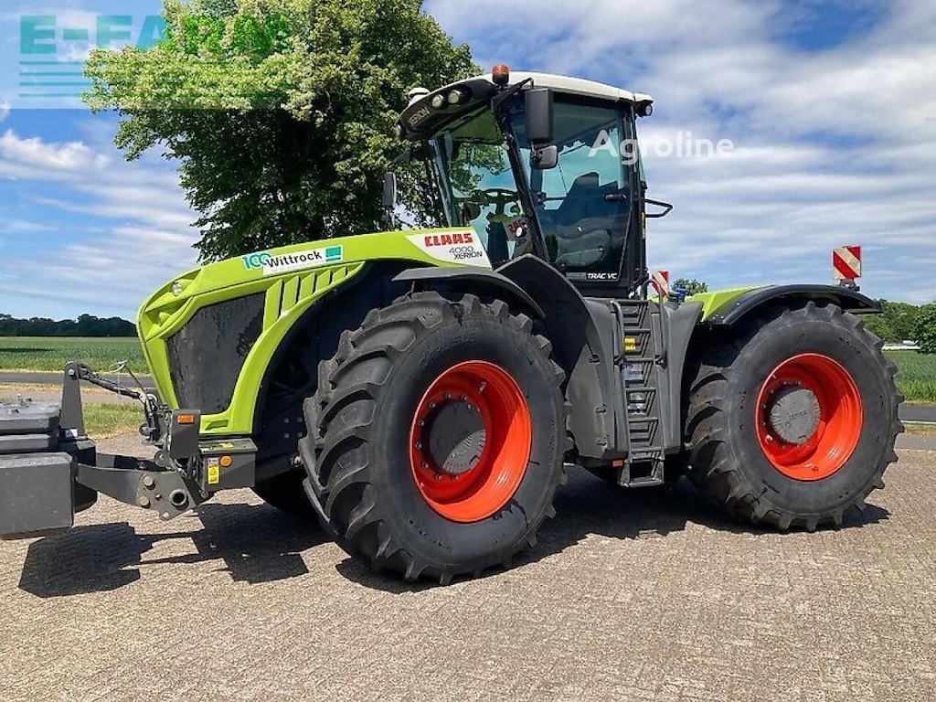 Claas xerion 4000 t vc traktor točkaš