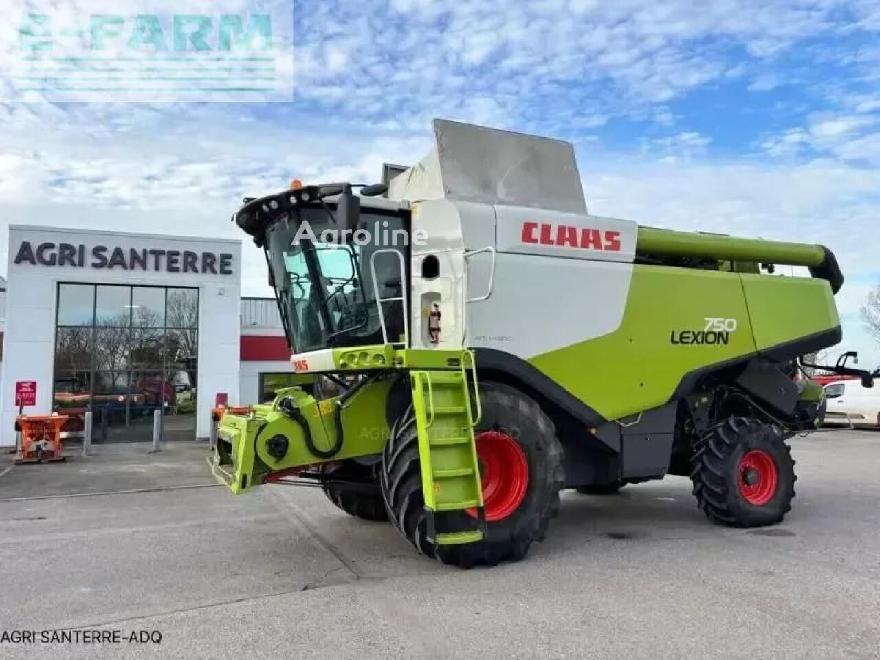 Claas lexion 750 kombajn za žito