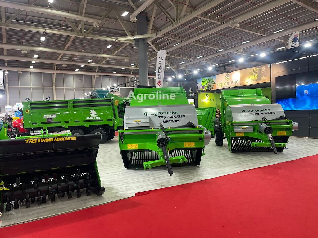 Nova Agromeks 210 STONE PICKER, RECOLECTOR DE PIEDRAS, CATADOR DE PEDRAS, RACC mašina za sakupljanje kamenja