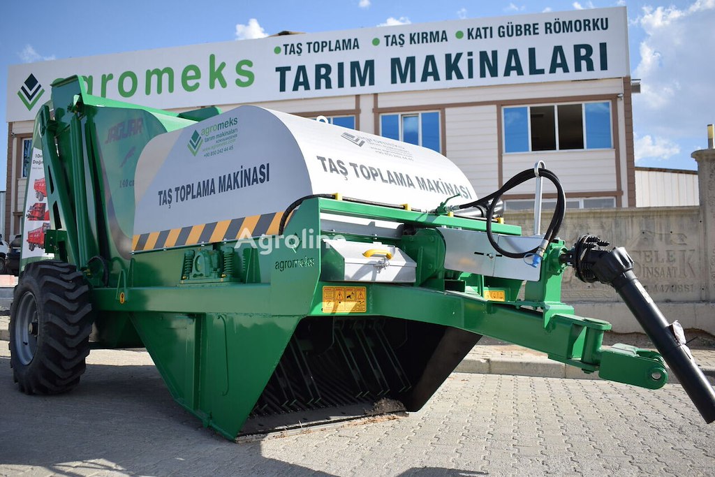 Nova Agromeks 140 STONE PICKER, RECOLECTOR DE PIEDRAS, CATADOR DE PEDRAS, RACC mašina za sakupljanje kamenja
