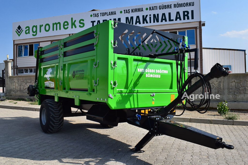 Novi Agromeks 6 MANURE SPREADER, ESPARCIDOR DE ESTIÉRCOL SÓLIDO, REMORQUE DE D rasipač stajnjaka